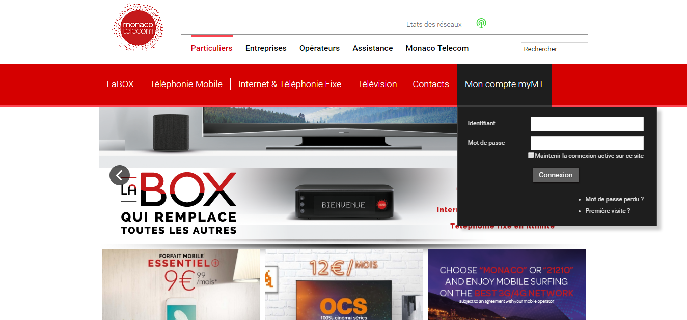 Assistance Mail - Monaco Telecom