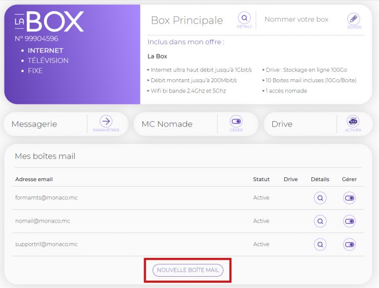 Assistance Mail - Monaco Telecom