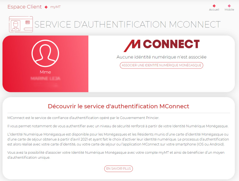 MyMT CUSTOMER AREA - Monaco Telecom