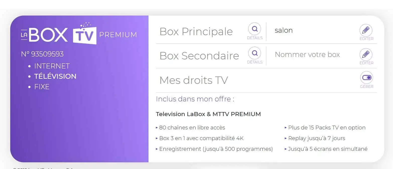 Assistance TV LaBox - Monaco Telecom